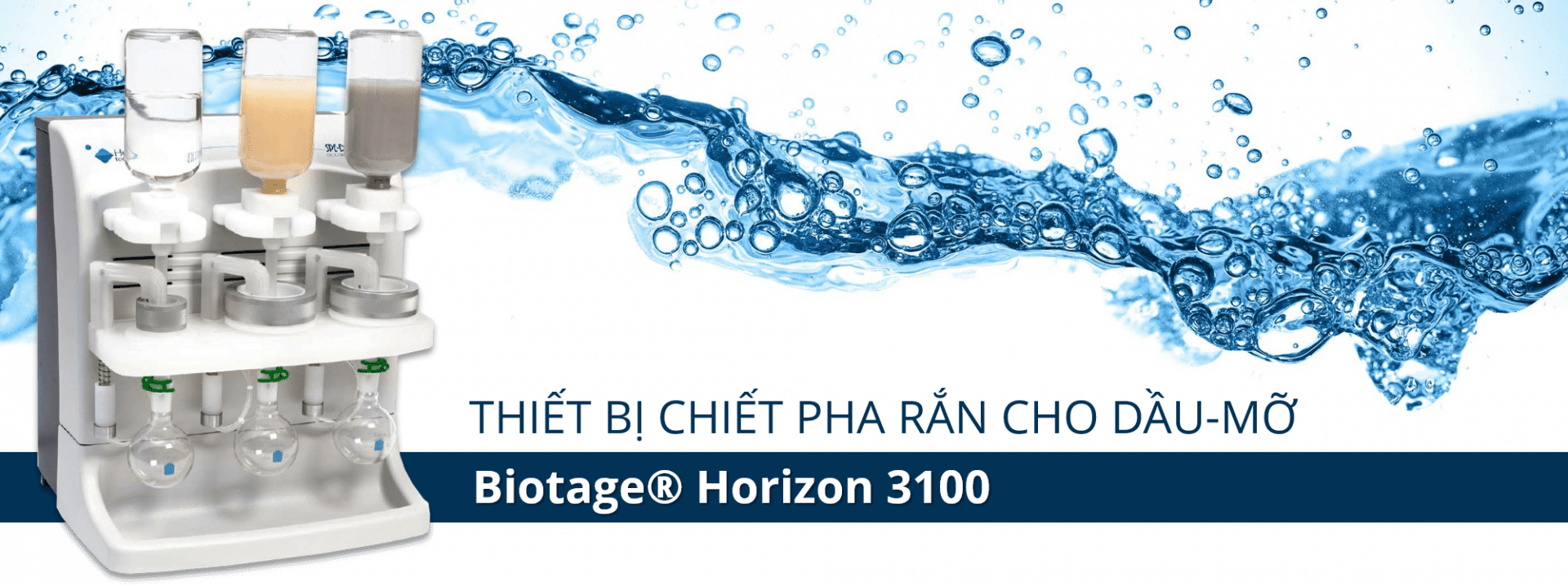 THIẾT BỊ CHIẾT PHA RẮN CHO DẦU-MỠ Biotage Horizon 3100 - Tegent