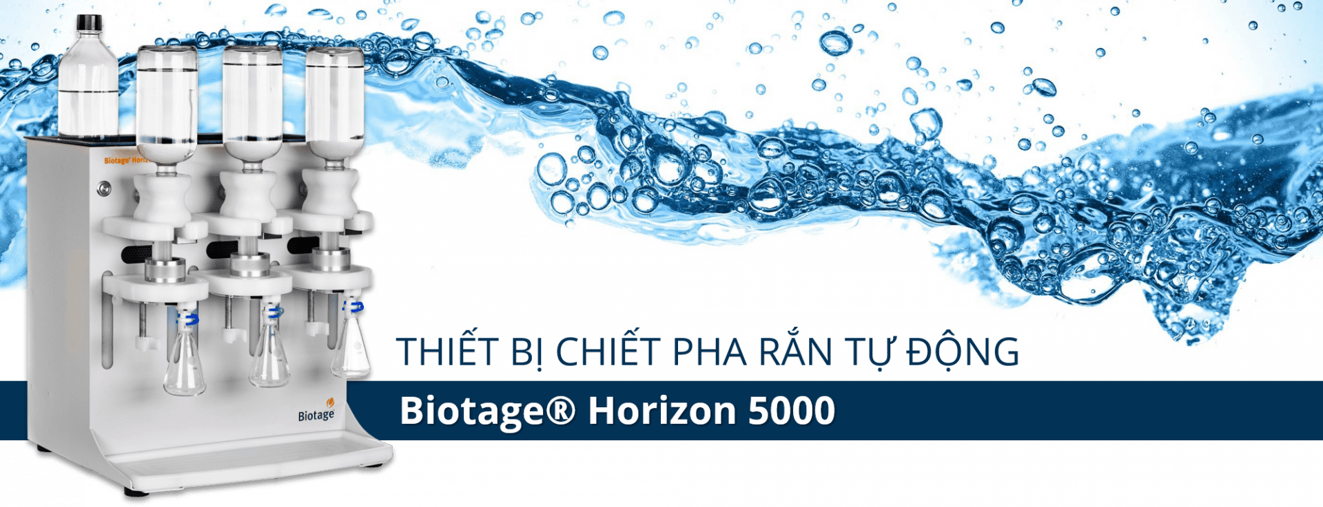 THIẾT BỊ CHIẾT PHA RẮN TỰ ĐỘNG Biotage Horizon 5000 - Tegent