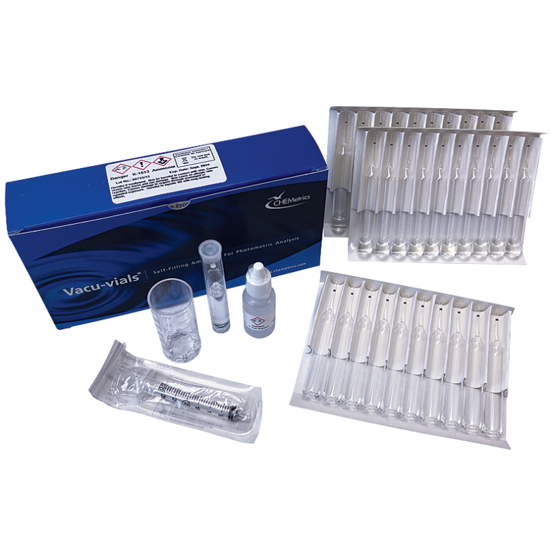 Test amoniac trong nước - Chemetrics (USA) - Tegent