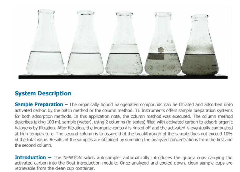 MÁY PHÂN TÍCH FLO HỮU CƠ HẤP THỤ AOF BẰNG CIC EPA 1621 - Tegent