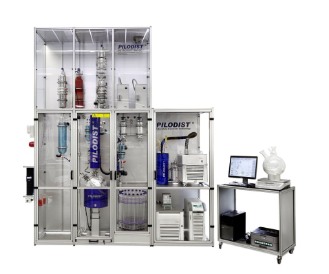 Thiết bị chưng cất sản phẩm dầu thô theo ASTM D2892 PETRODIST 100 ...