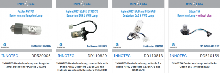 Đèn D2 AAS HPLC UV VIS Agilent, Shimadzu, Waters, Thermo, Hitachi ...